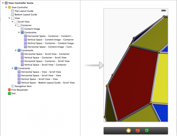 Uiscrollview With Single Content Using Pure Auto Layout 3080